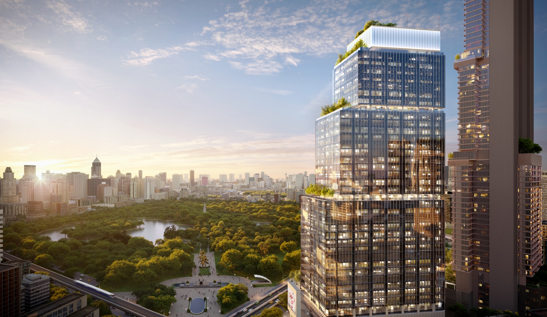 เผยโฉม Central Park Offices อาคารสำนักงานระดับ Class A ประกาศปักหมุดเตรียมเปิดปี 2568 ...